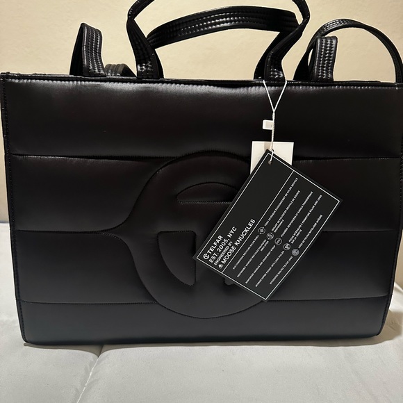 Telfar | Bags | Telfar Medium Puff Shopper Black | Poshmark